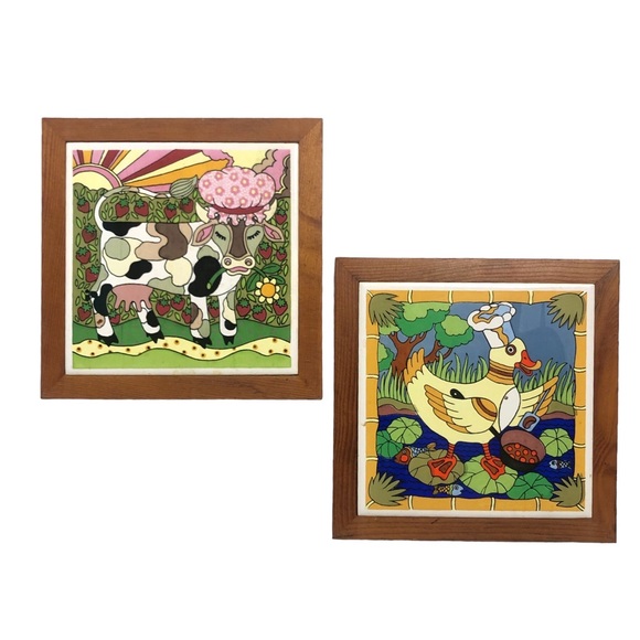 Gailstyn-Sutton ? | Art | Gailstynsutton Hanging Ceramic Tile Trivet ...